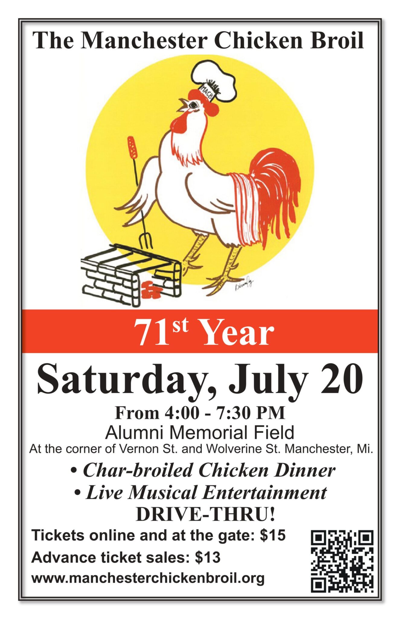 Chicken Broil Poster - The Sun Times News