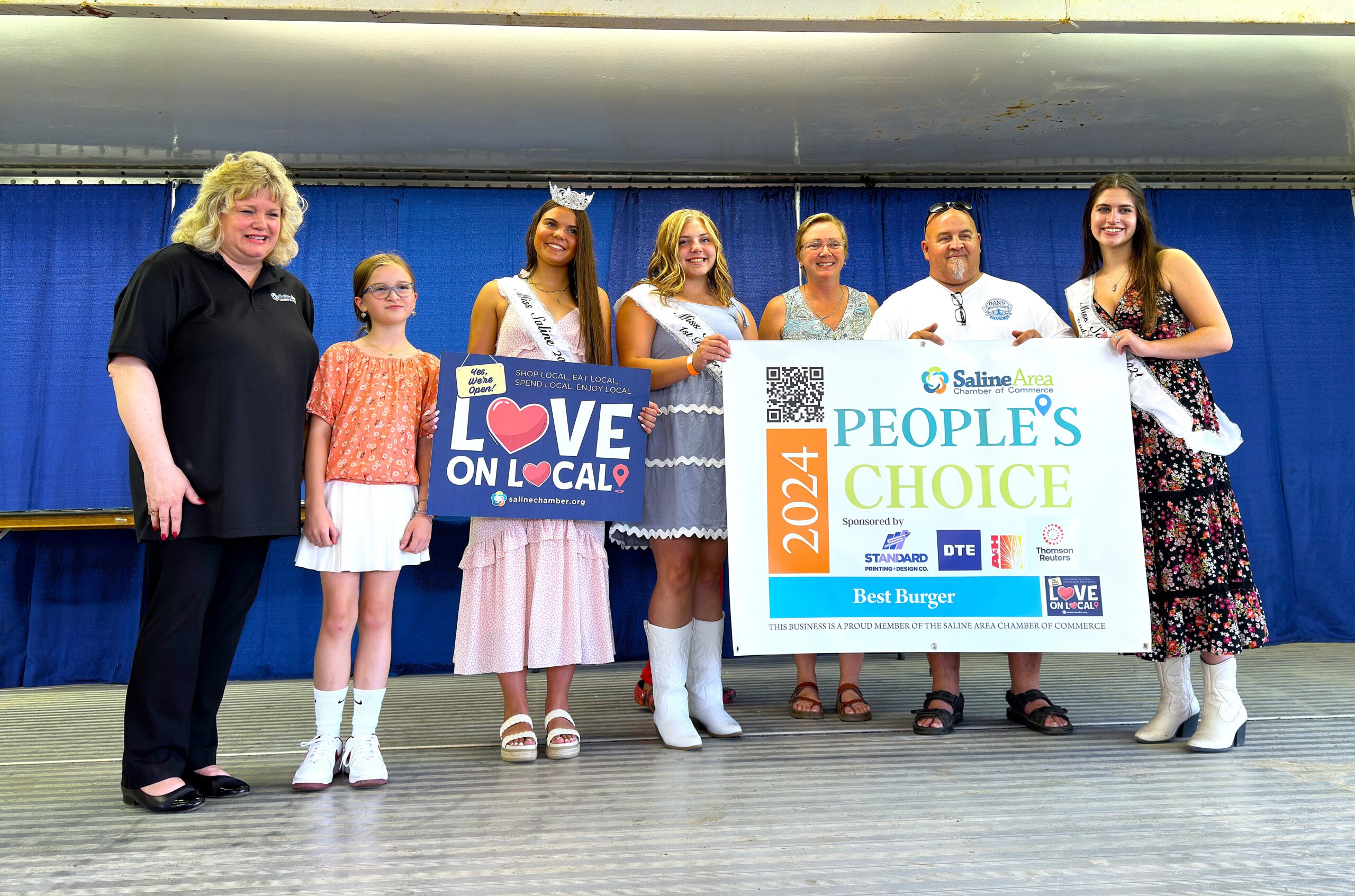 1 Dan and Sarah Kolander from Dan's Downtown Tavern wins Best Burger ...