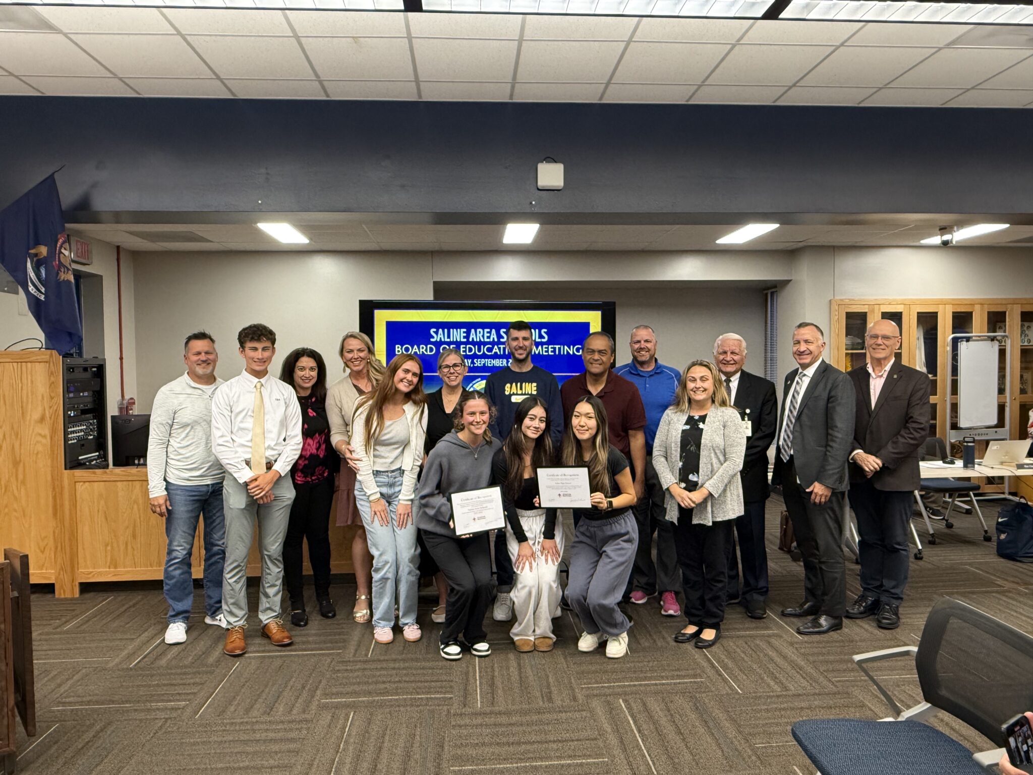 The American Red Cross Honors Saline Area Schools and Saline High School - The Sun Times News