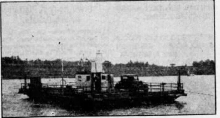 The Ironton Ferry: A Historic Shortcut Across Lake Charlevoix - The Sun ...