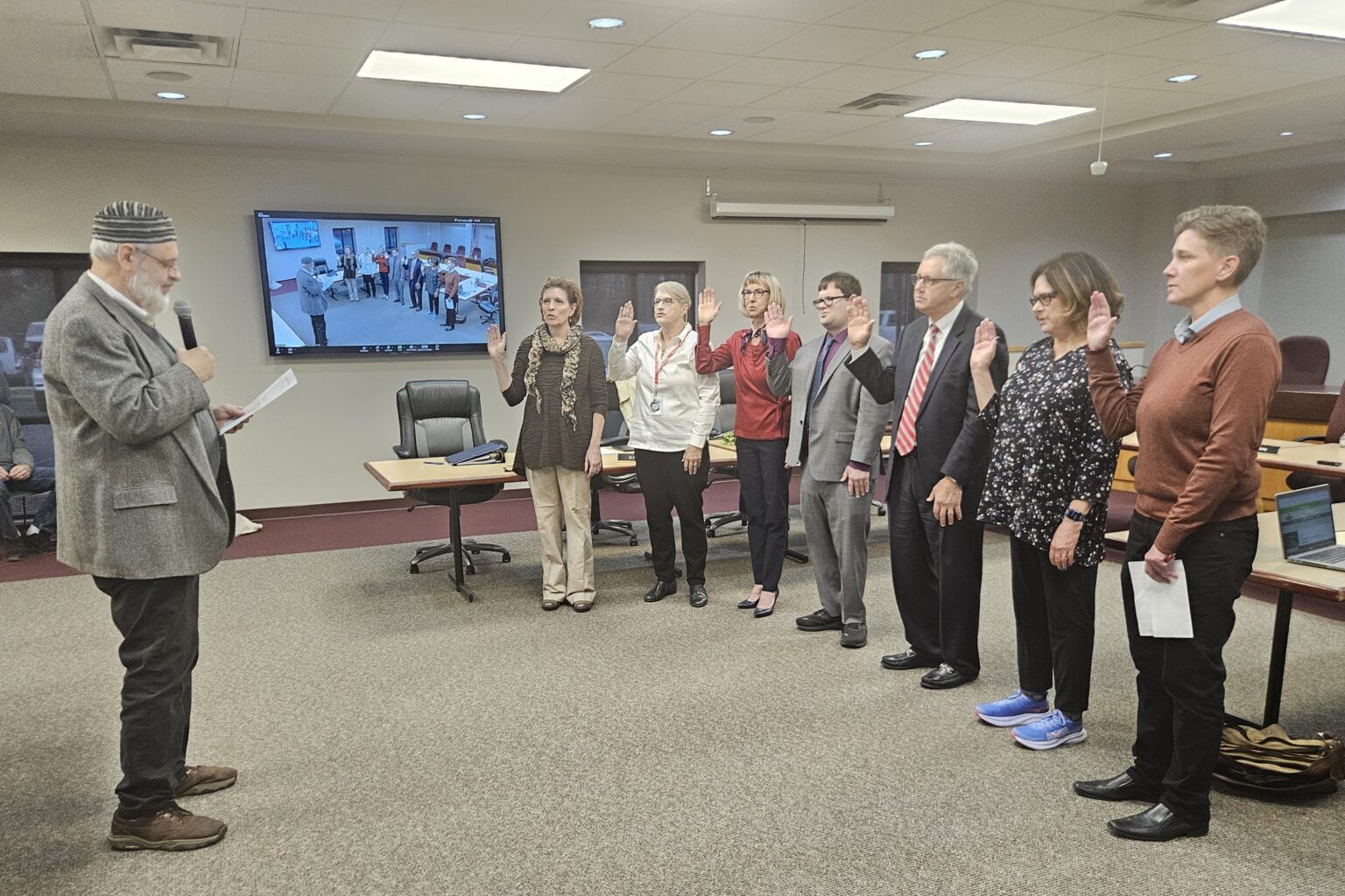 Scio Township Welcomes its New Township Board - The Sun Times News