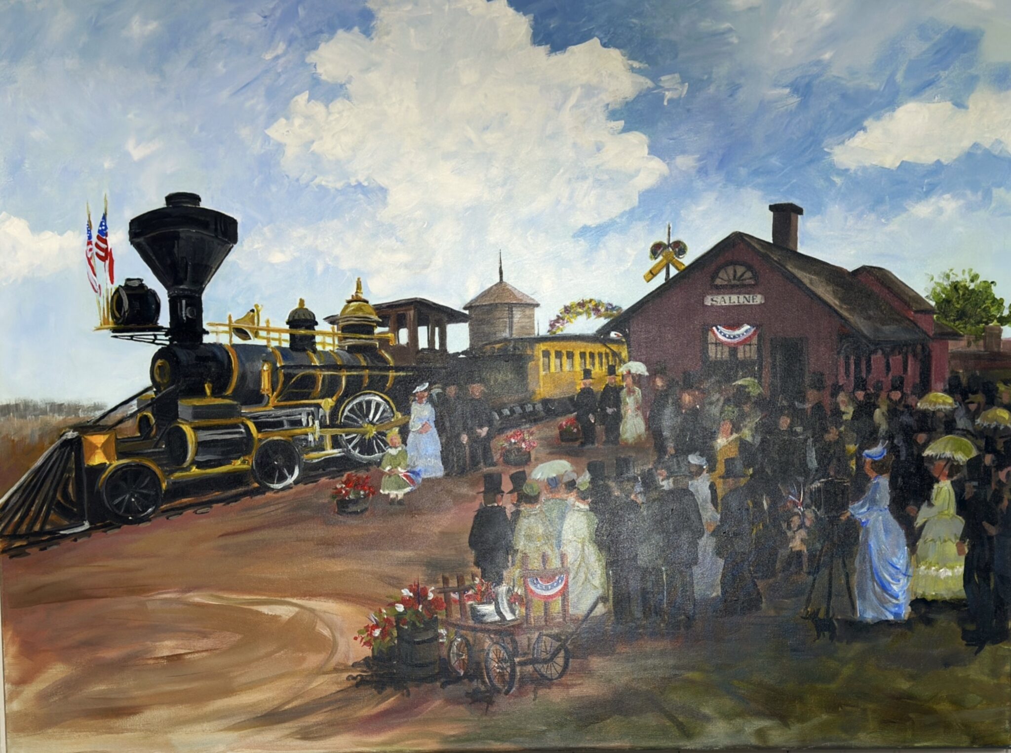 Saline Depot Museum and the Significance of the First Train - The Sun ...
