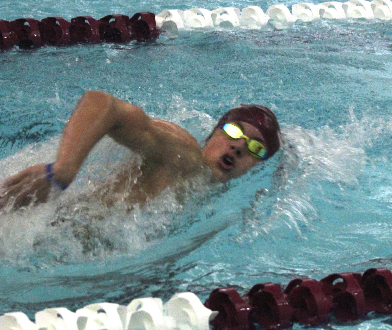 Dexter Swim and Dive Gets by Skyline - The Sun Times News