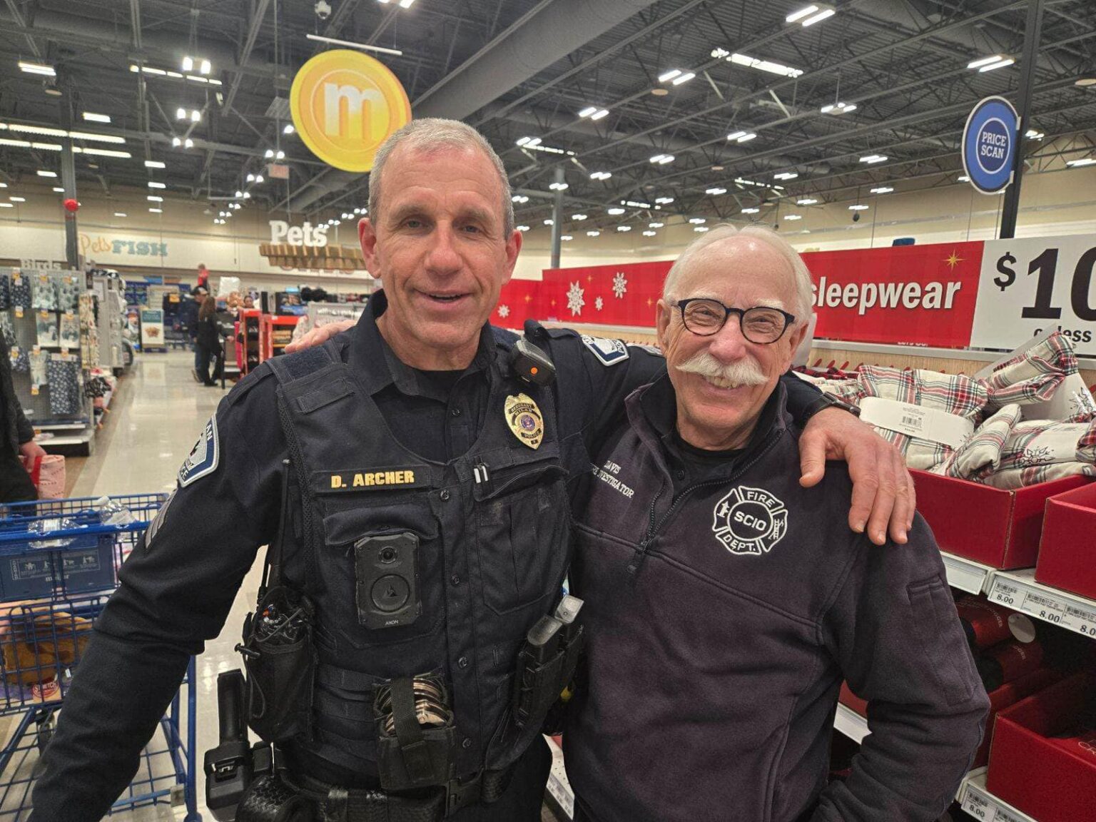 Annual Shop With a Cop Includes Local Milan Officers - The Sun Times News