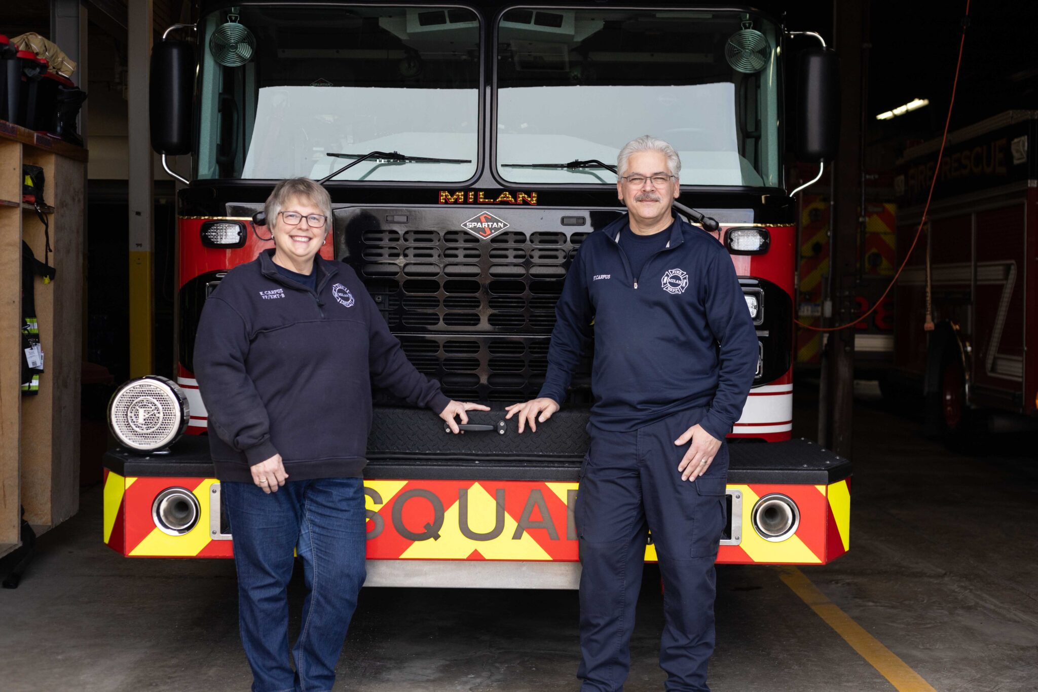 Firefighting couple honored for decades of service, together - The Sun ...