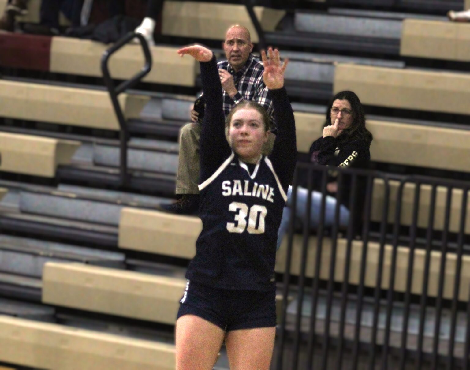 Saline Girls Split Pair in Red - The Sun Times News