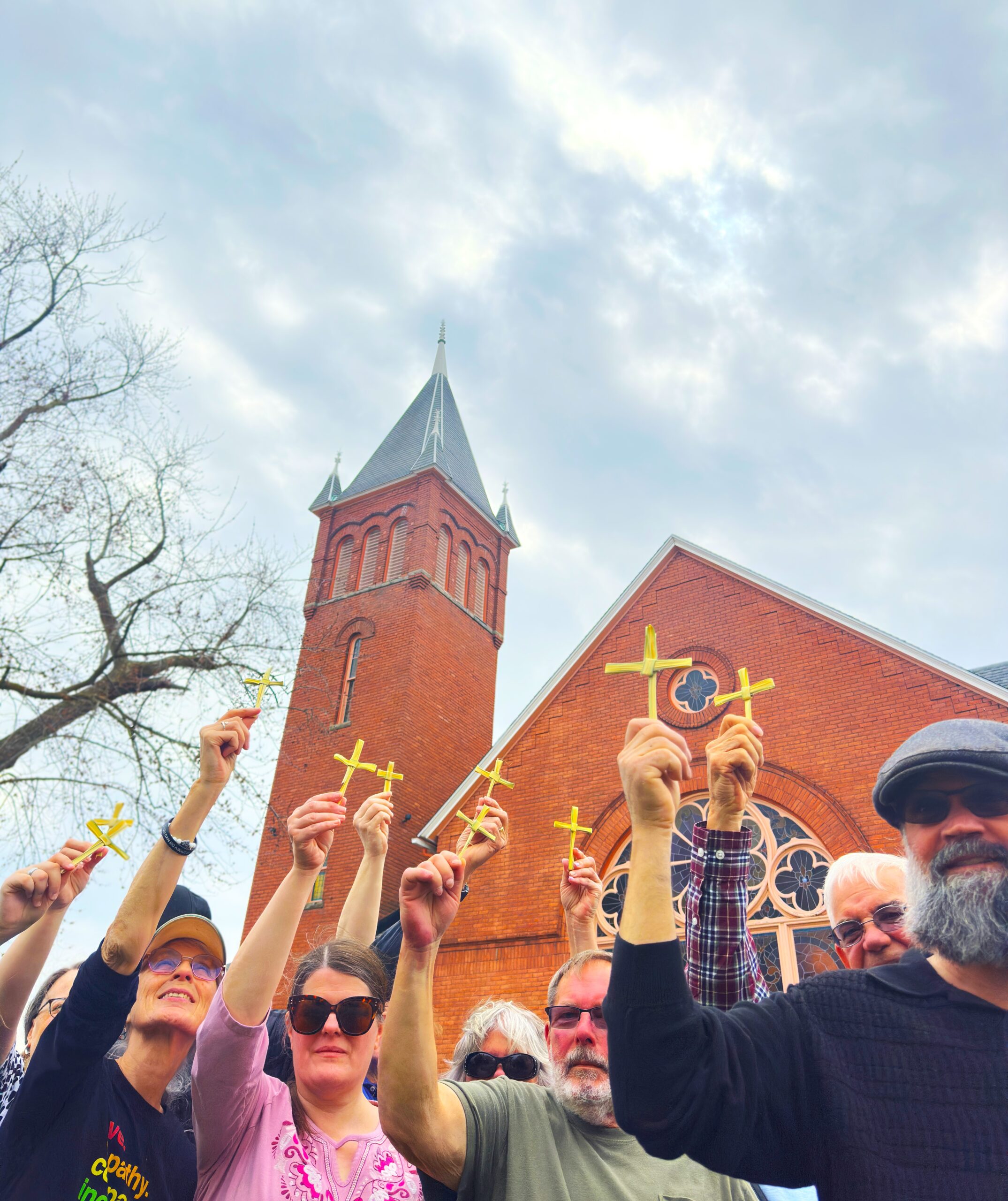 4 Crosswalk Crosses photo by Sue Kelch - The Sun Times News