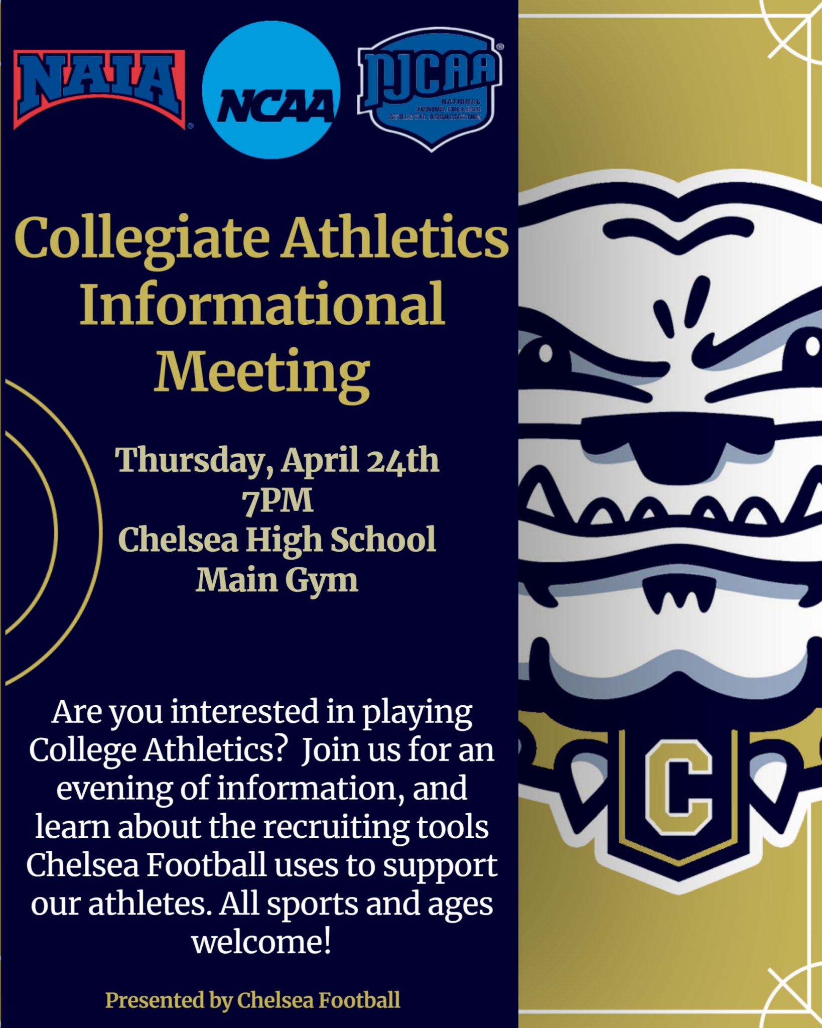 Collegiate Athletics Informational Meeting - The Sun Times News
