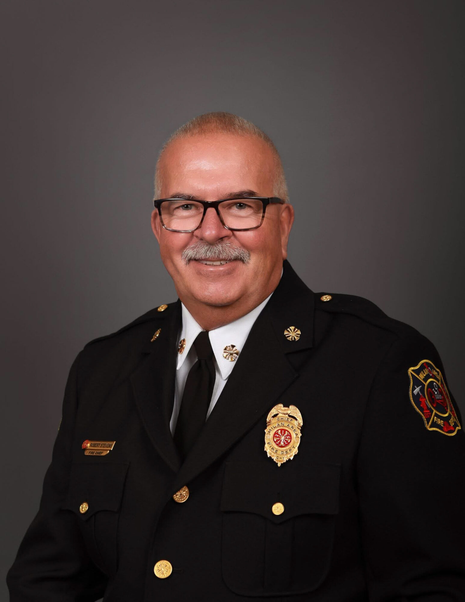 Milan Area Fire Department Chief Retires after 40 years - The Sun Times ...