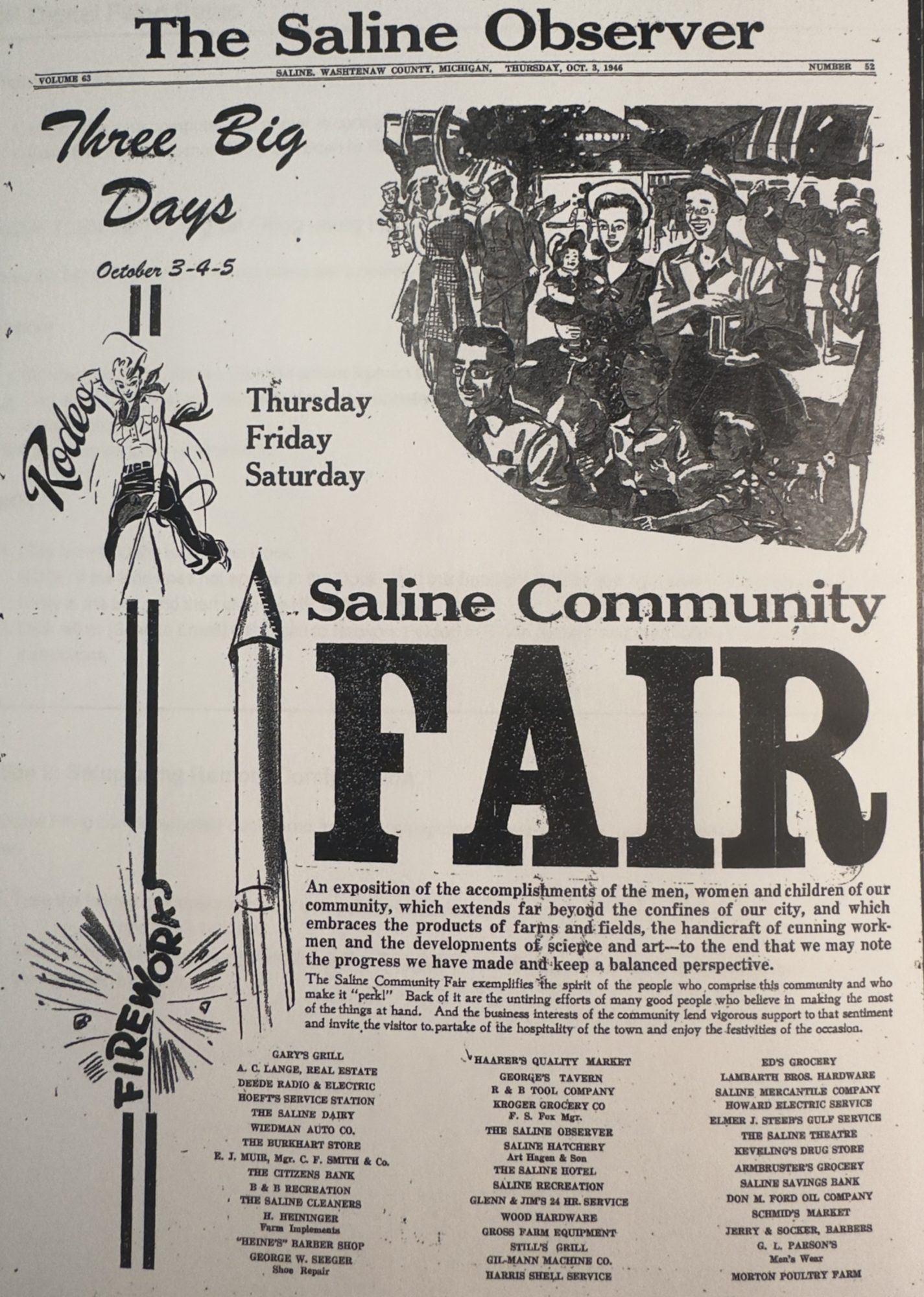 Saline Community Fair Celebrates 89 Years of Tradition and Local Pride ...