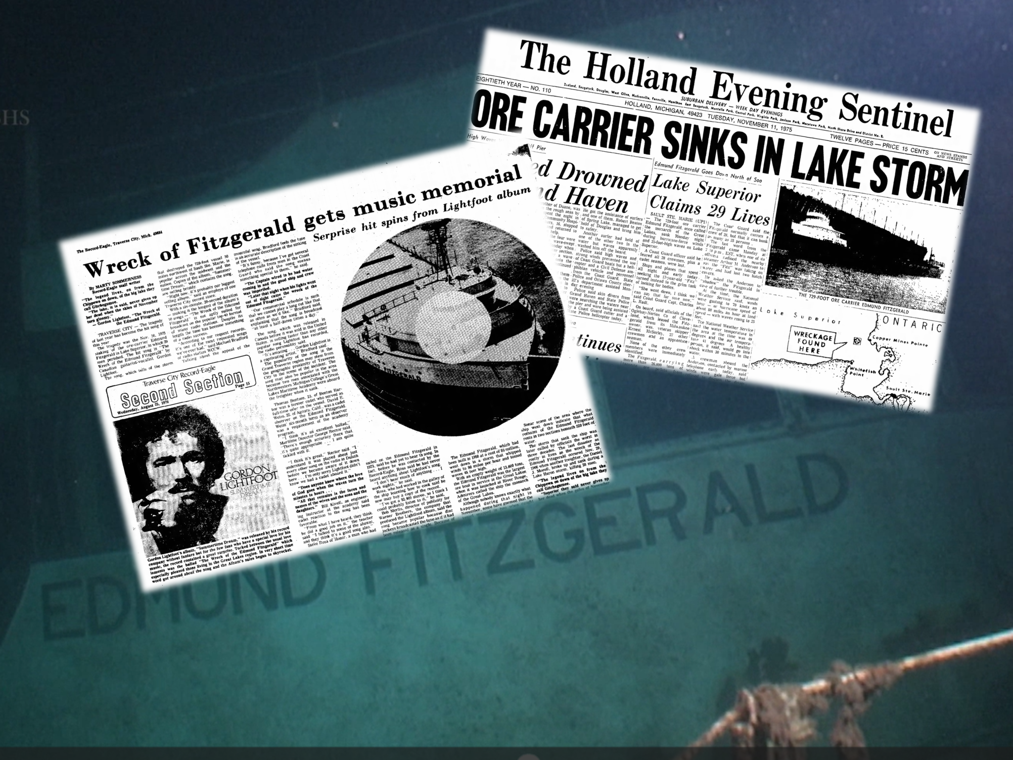 The Ballad That Immortalized the Edmund Fitzgerald - The Sun Times News