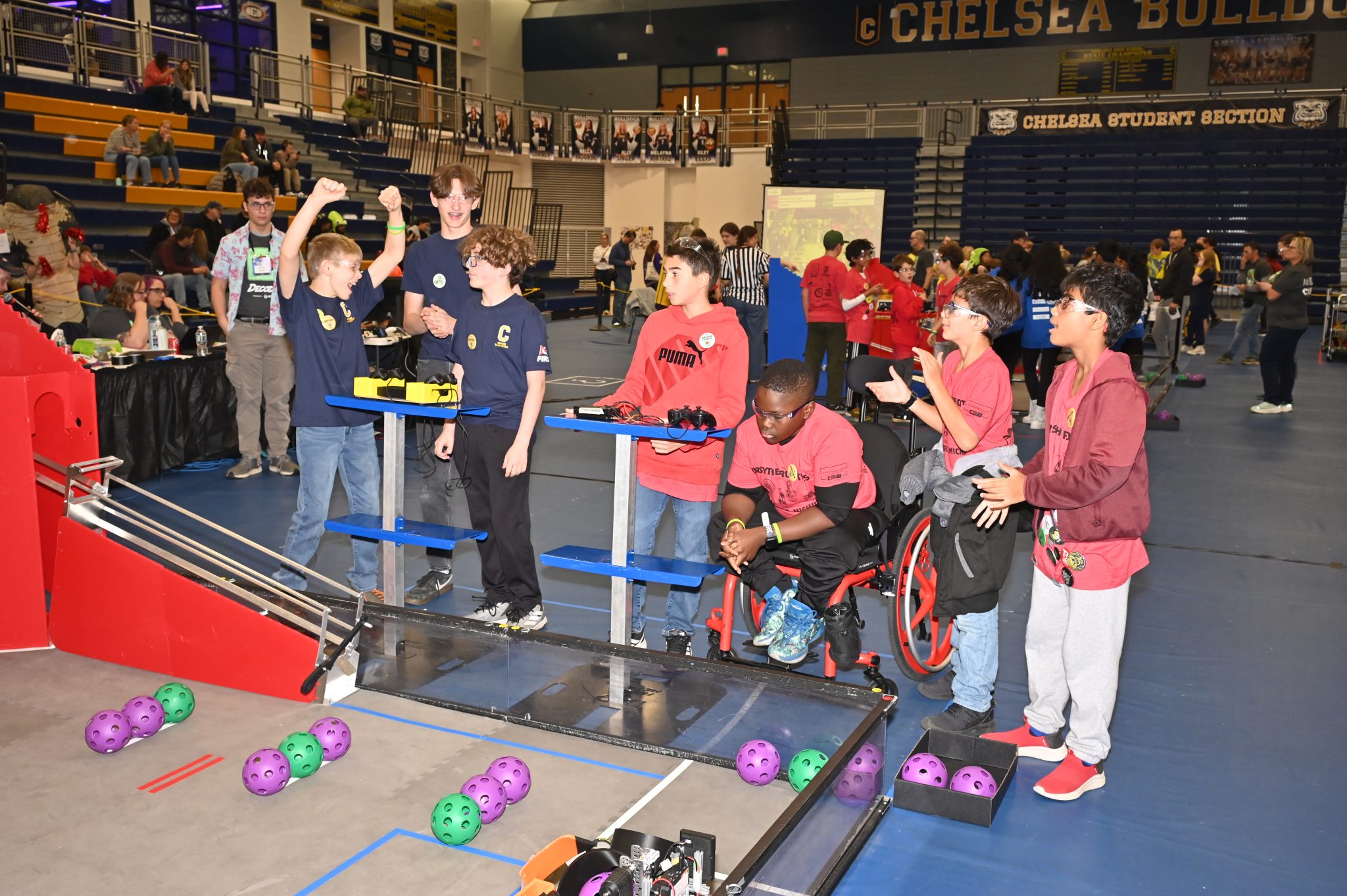 Chelsea Hosts Inaugural Robotics Qualifier - The Sun Times News