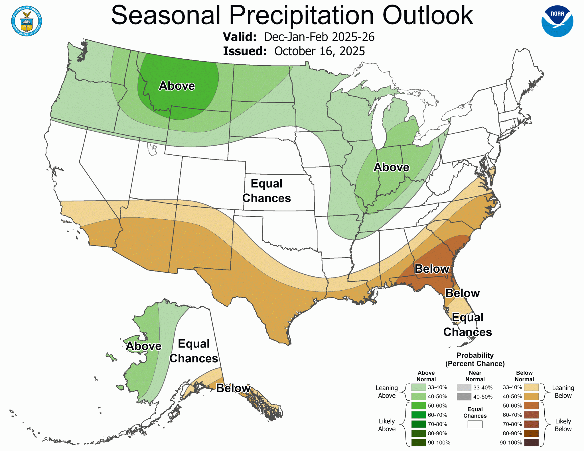 Southeast Michigan Winter Outlook: Wetter and Slightly Cooler Season ...
