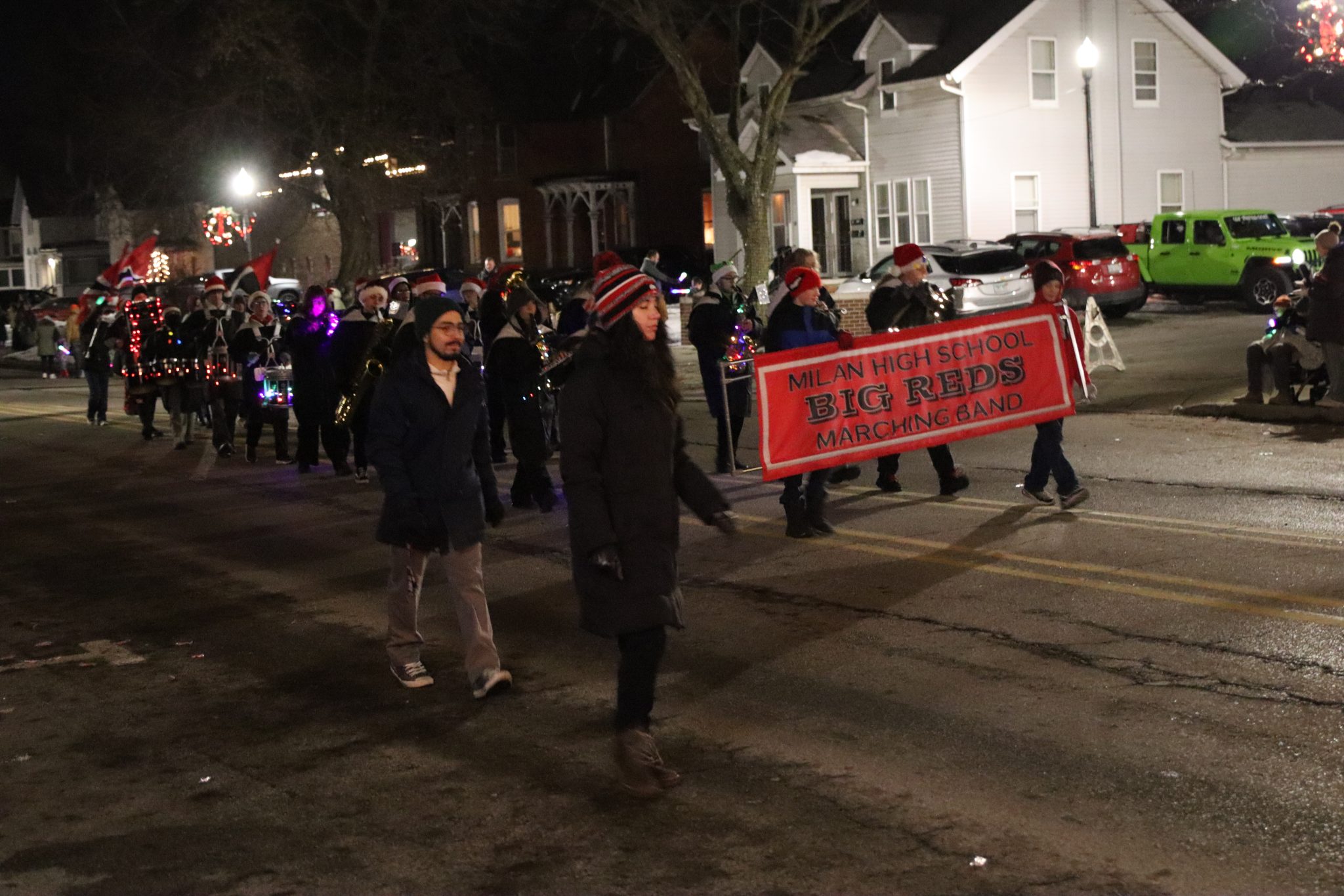PHOTOS: There’s “Snow Place Like Milan” Holiday Parade - The Sun Times News