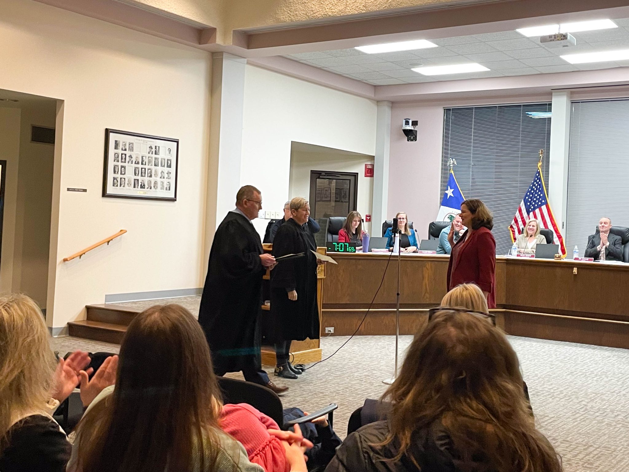 Milan Officials Sworn in by Judges from Two Counties - The Sun Times News
