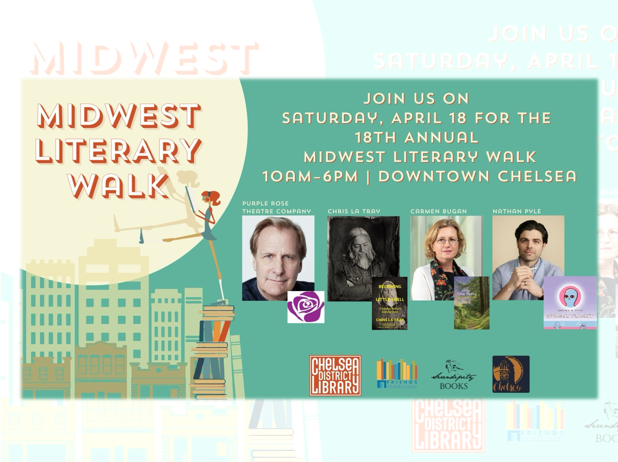 Chelsea District Library Hosts 18th Annual Midwest Literary Walk - The ...