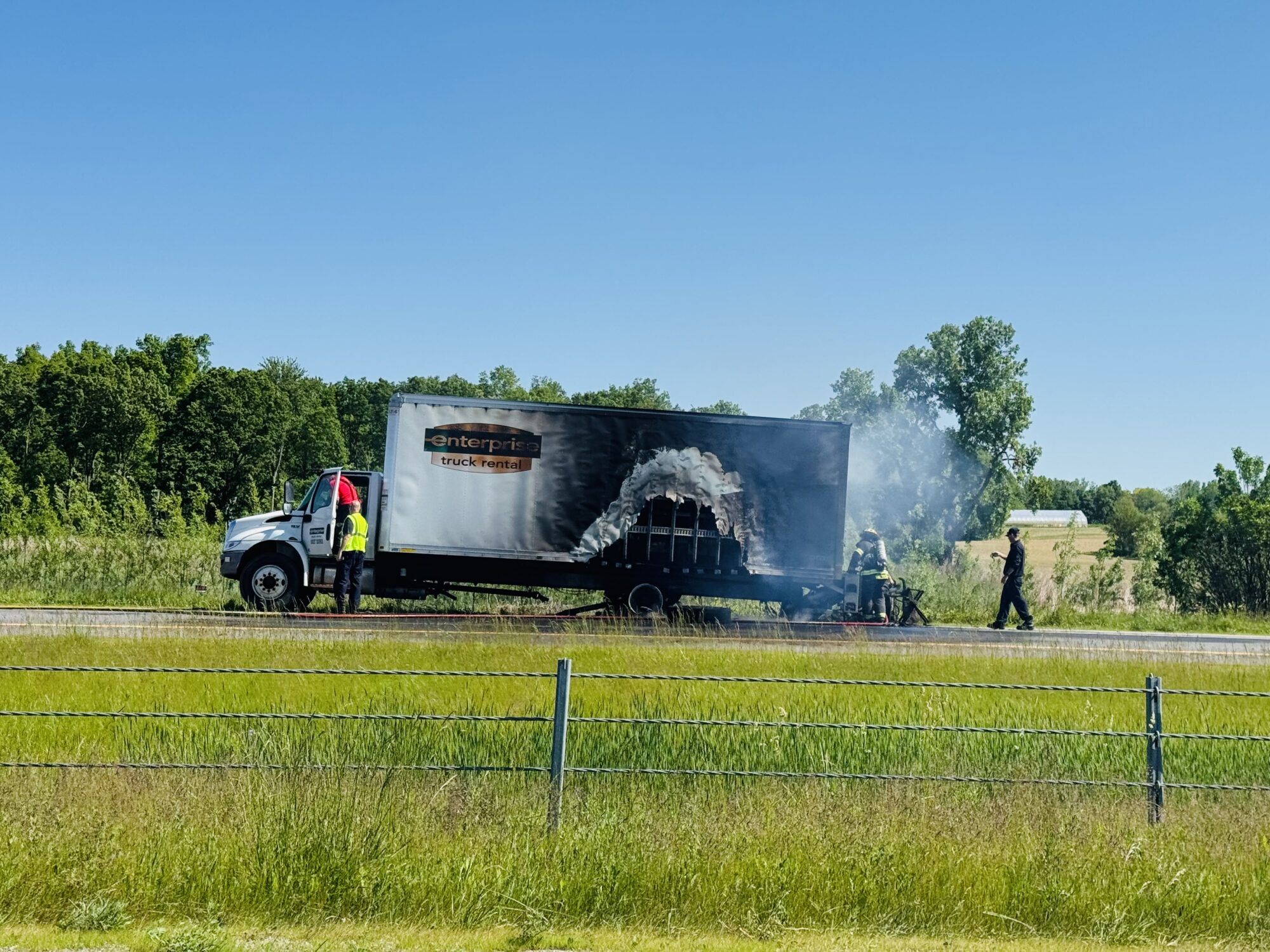 Busy I-94: Truck Fire near Chelsea and Semi Crash in Ann Arbor - The ...