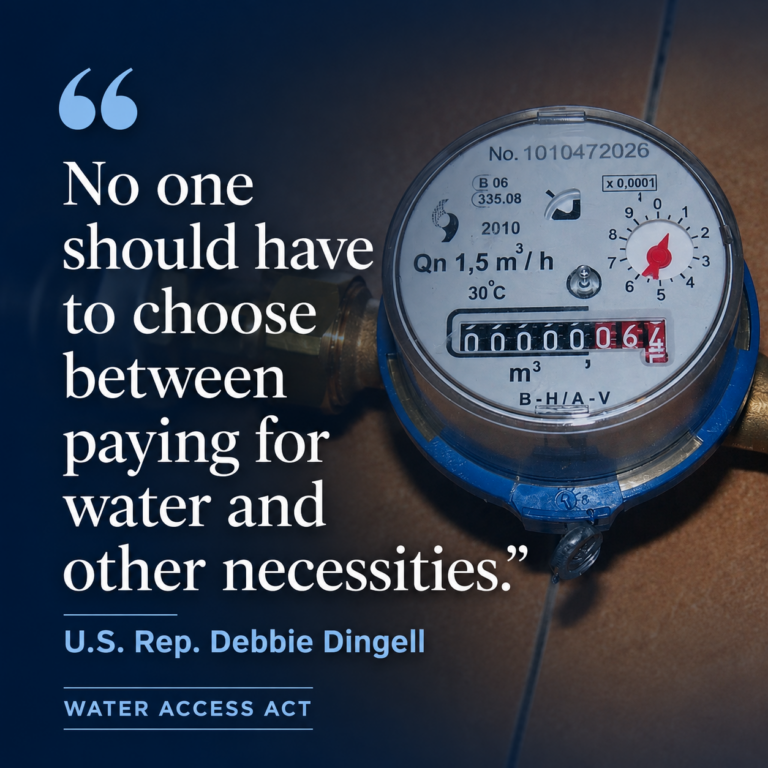 Dingell Bill Would Put $500M Toward Water Bill Help - The Sun Times News